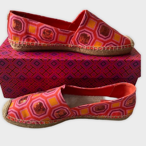 Tory Burch | Shoes | Tory Burch Womens Multicolored Cecily Embellished ...
